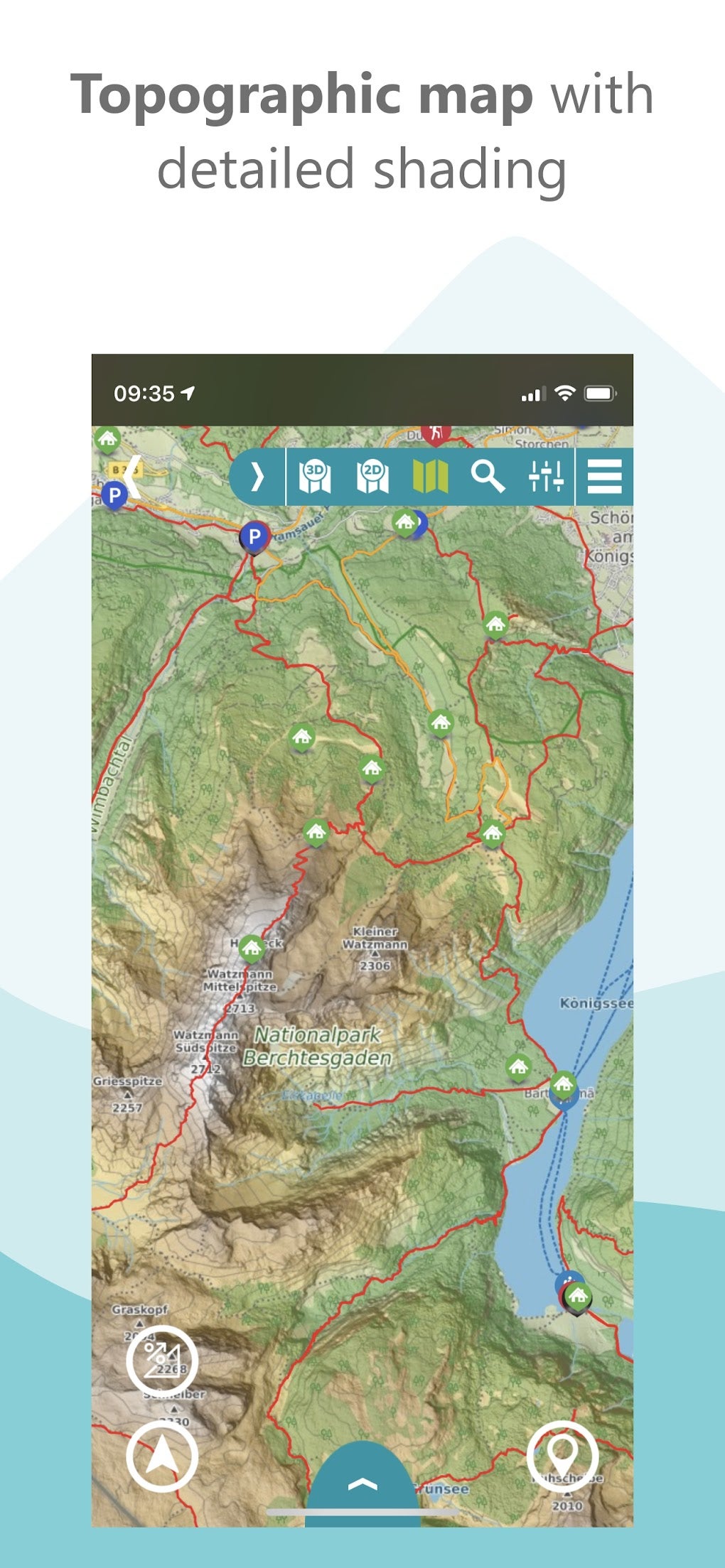 3D MAP - Ski hike bike APK for Android - Download