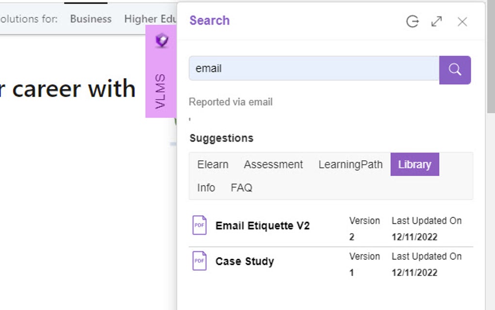 Violet LMS para Google Chrome - Extensión Descargar