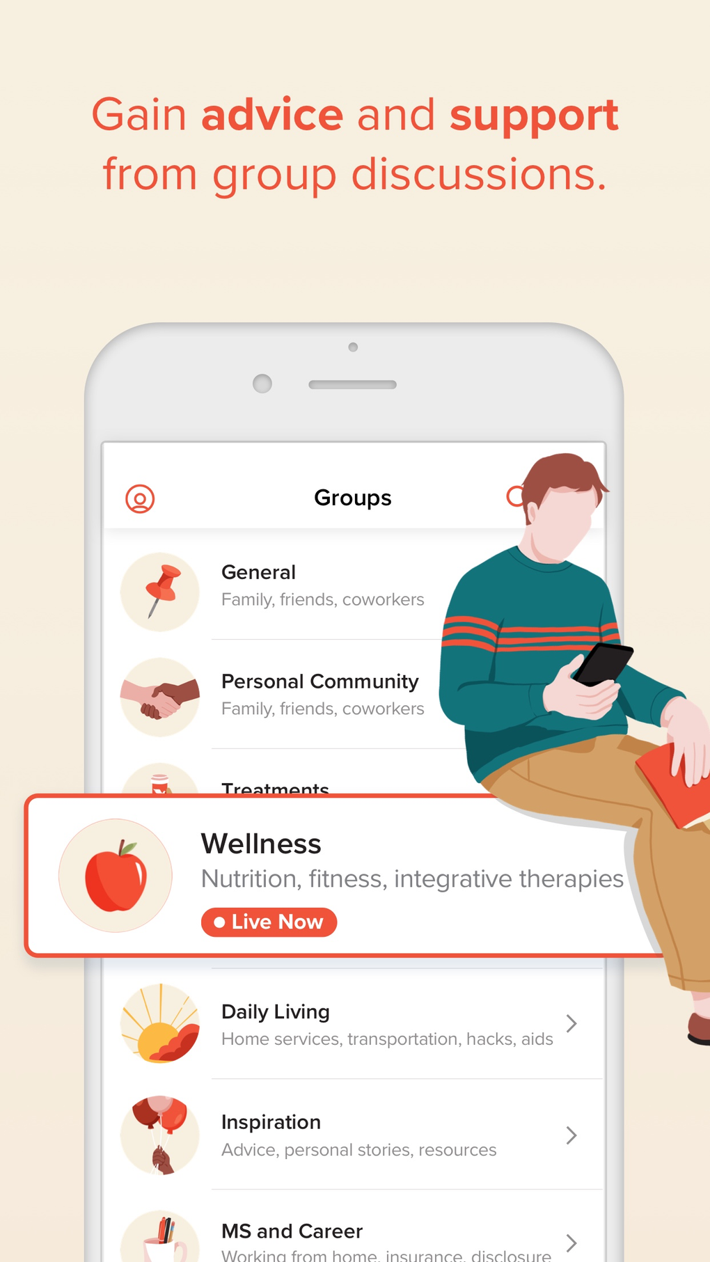 Bezzy MS: Multiple Sclerosis for iPhone - Download