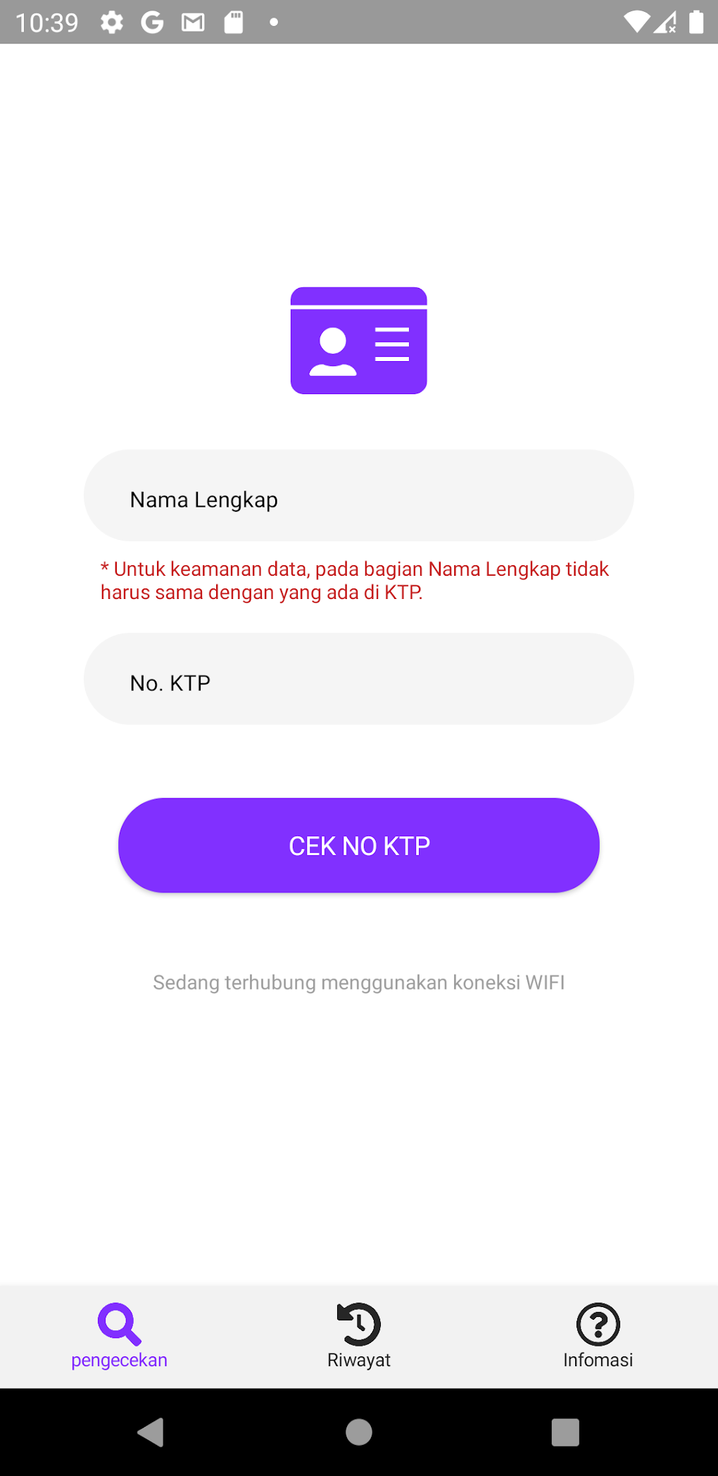 Android 용 KTP Checker - cek keaslian nom - 다운로드