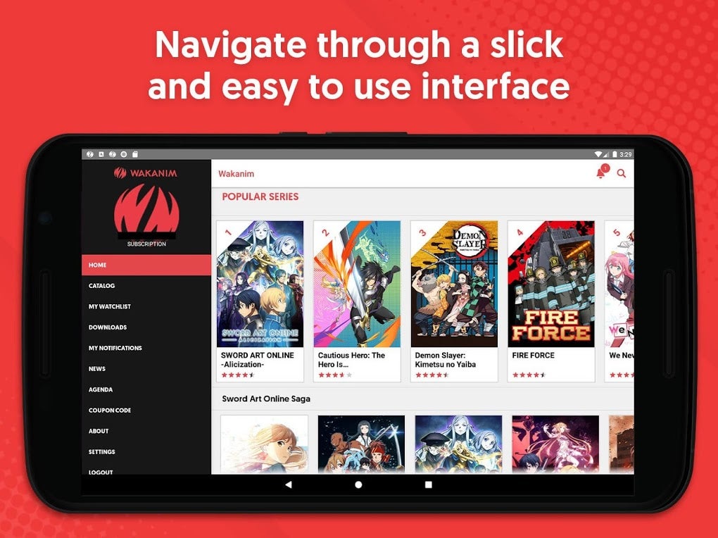 Wakanim APK pour Android - Télécharger