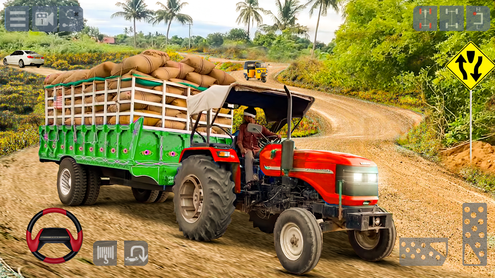 Tractor Trolley Driving Farming Simulator 3D Games for Android - Download