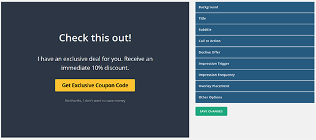 Page Takeover para WordPress - Descargar