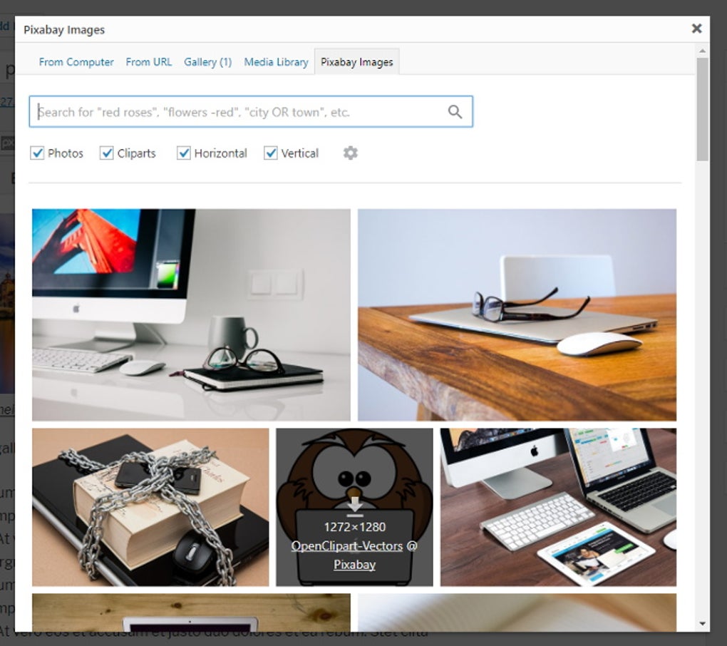 Pixabay Images for WordPress - Download