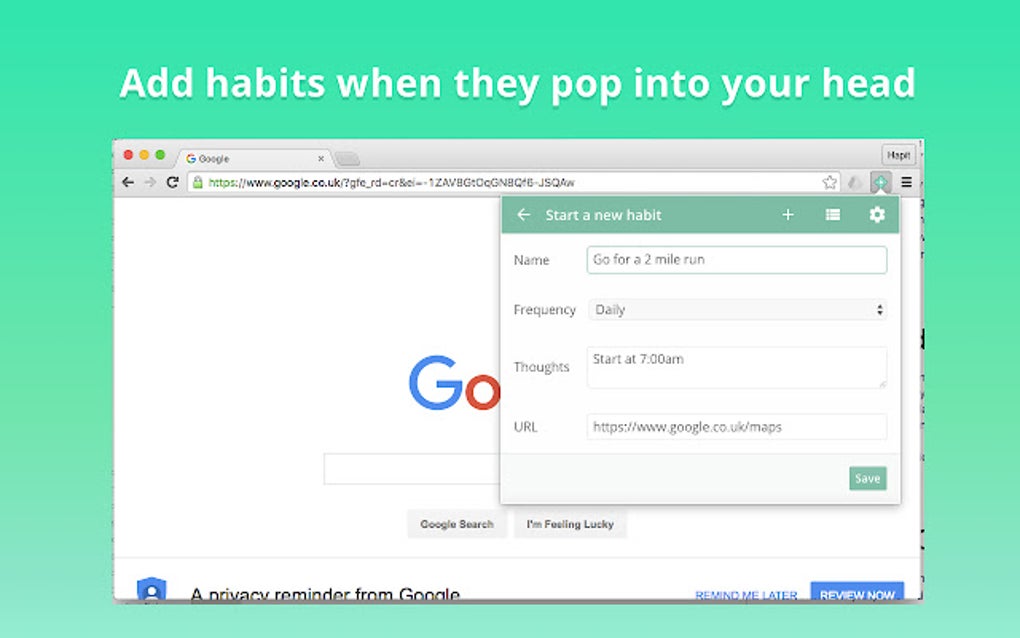 Hapit for Google Chrome - Extension Download