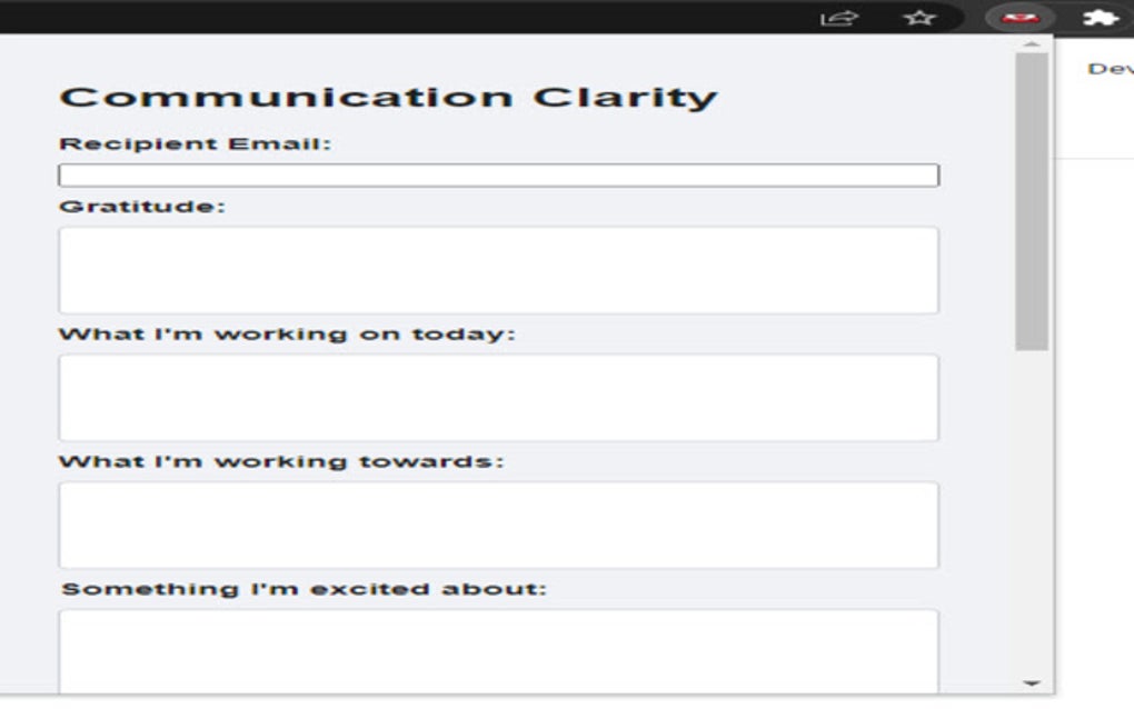 Communication Clarity para Google Chrome - Extensión Descargar