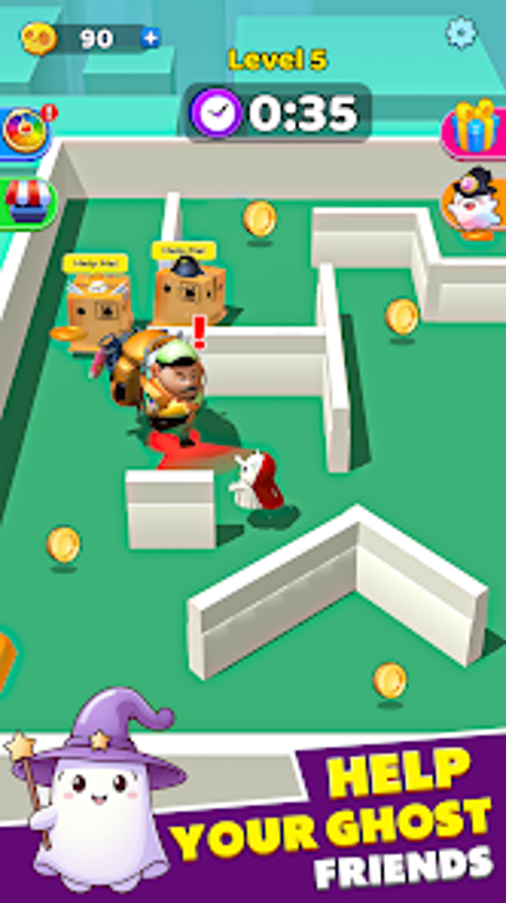 Android 용 Ghost Escape Peek Play - 다운로드