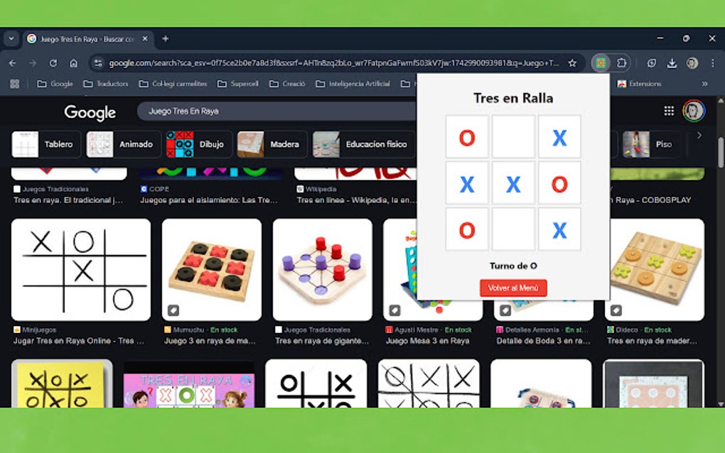 Tres en Ralla para Google Chrome - Extensión Descargar