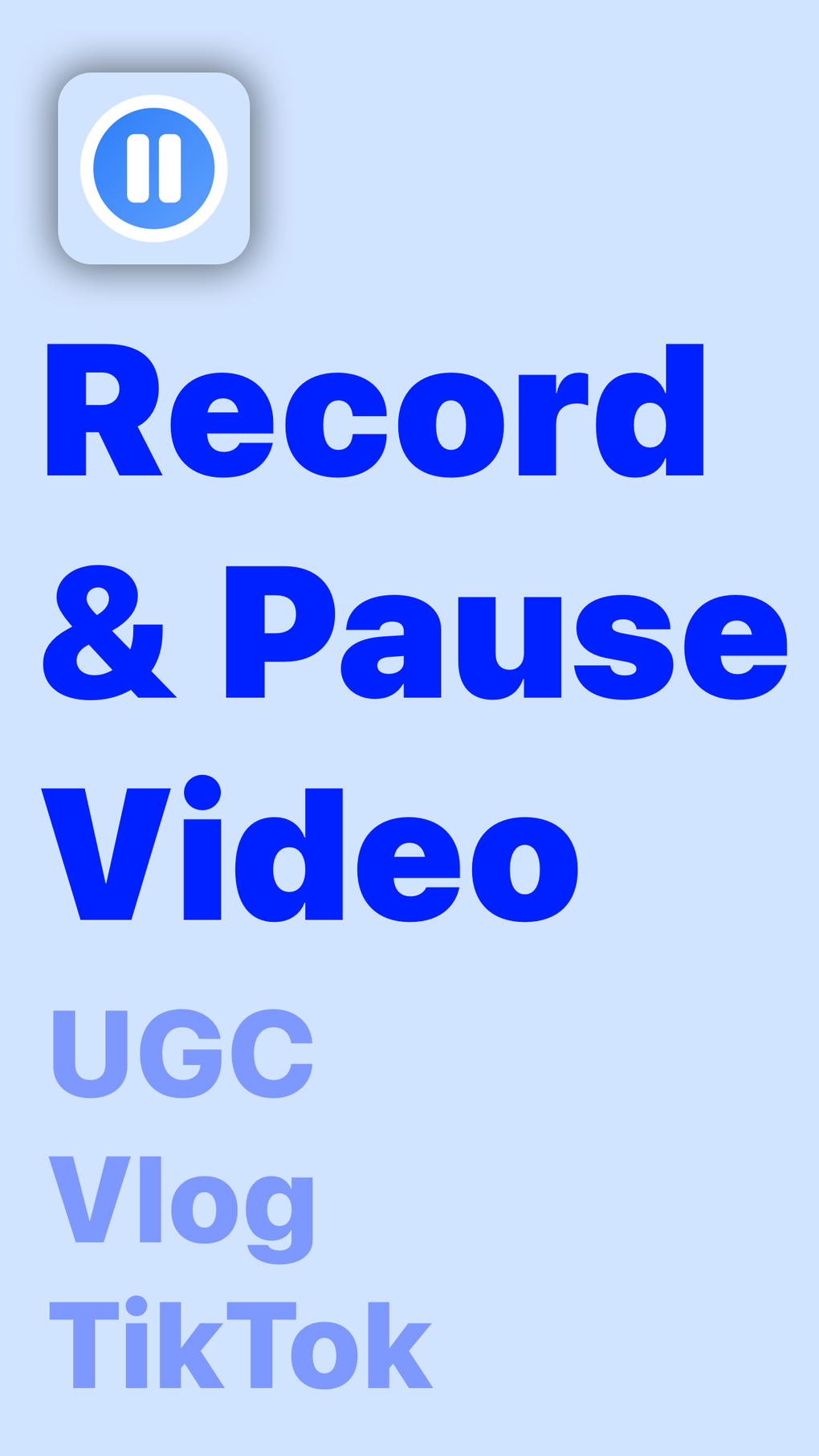 Pause Camera Video Recorder for iPhone - Download