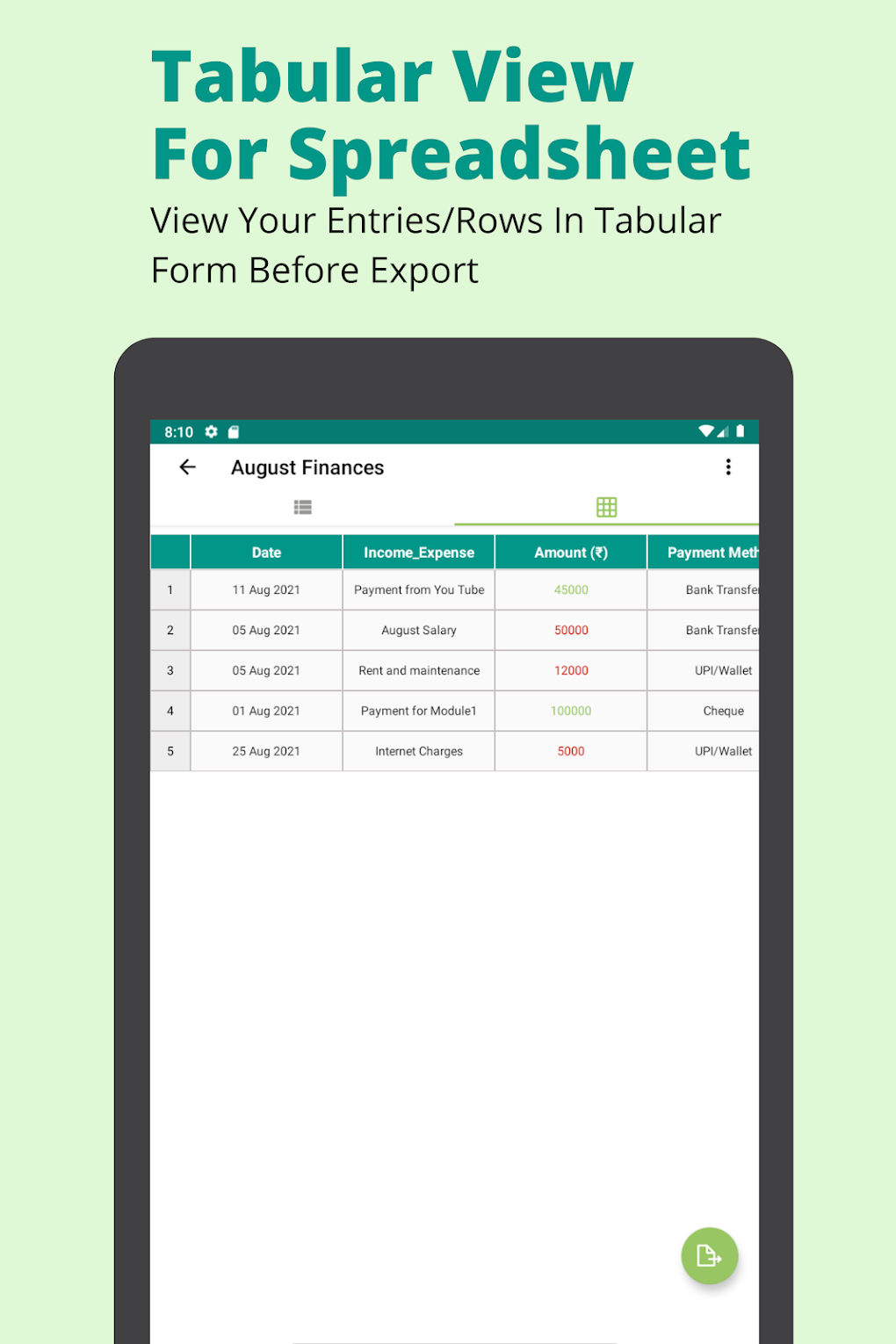 Excelled Spreadsheet App APK For Android Download
