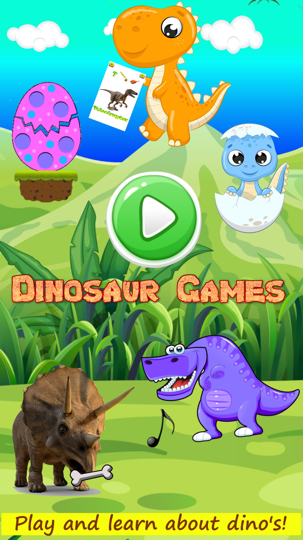 Dinosaur Games For Kids FULL For IPhone Download Dinosaur Games For Kids FULL For IPhone Download