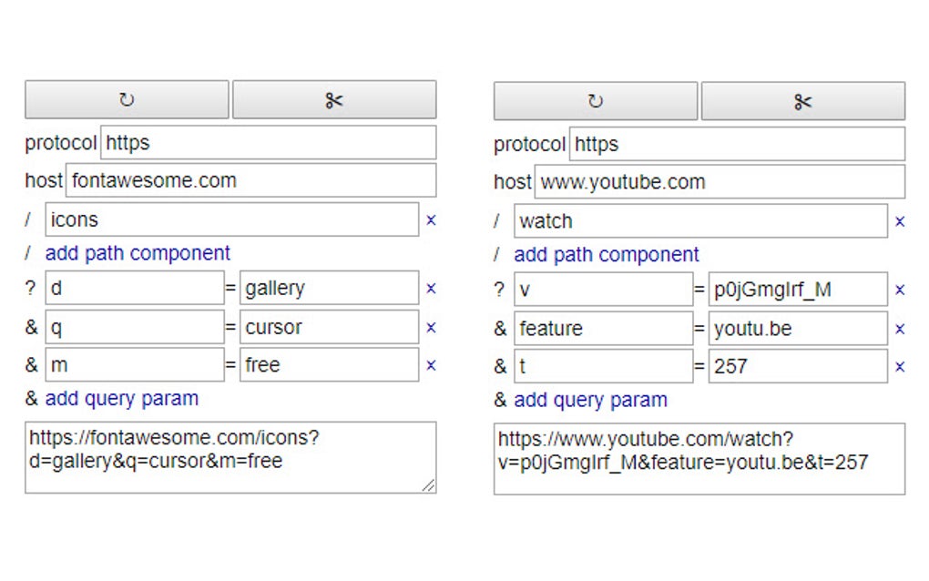 url editor para Google Chrome - Extensión Descargar