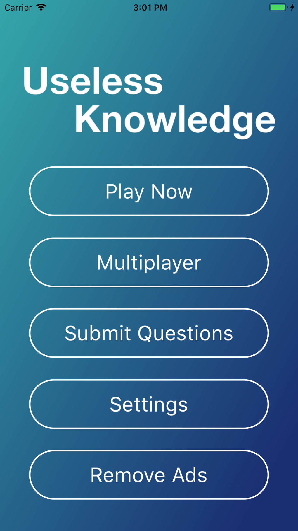 Useless Knowledge for iPhone - Download
