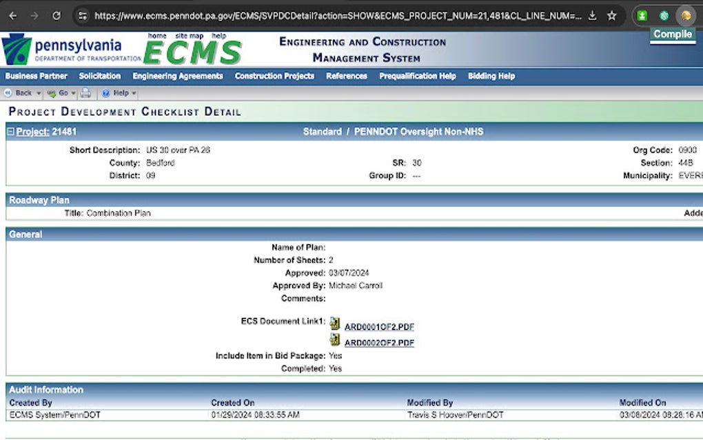 ECMS Current Plan Compiler สำหรับ Google Chrome - ส่วนขยาย ดาวน์โหลด