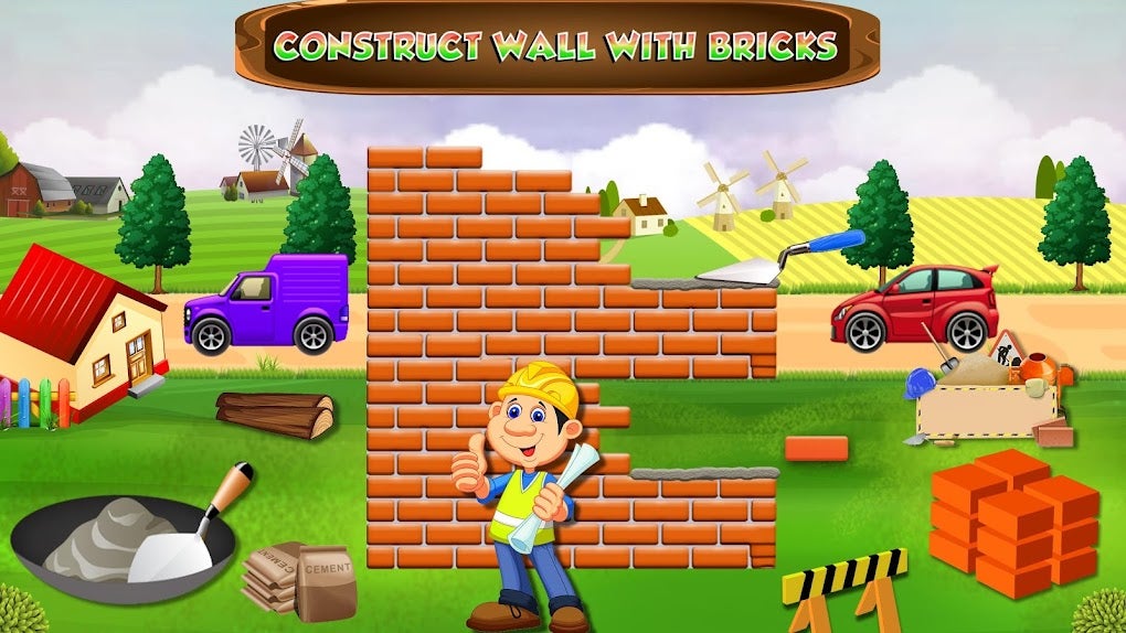 Pink House Construction: Home Builder Games for Android - Download