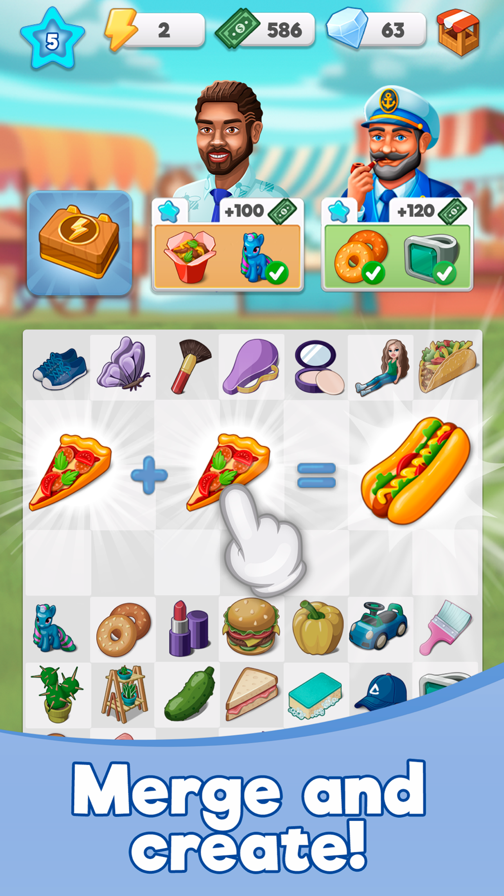 Riverside Merge - Build a City for iPhone - Download