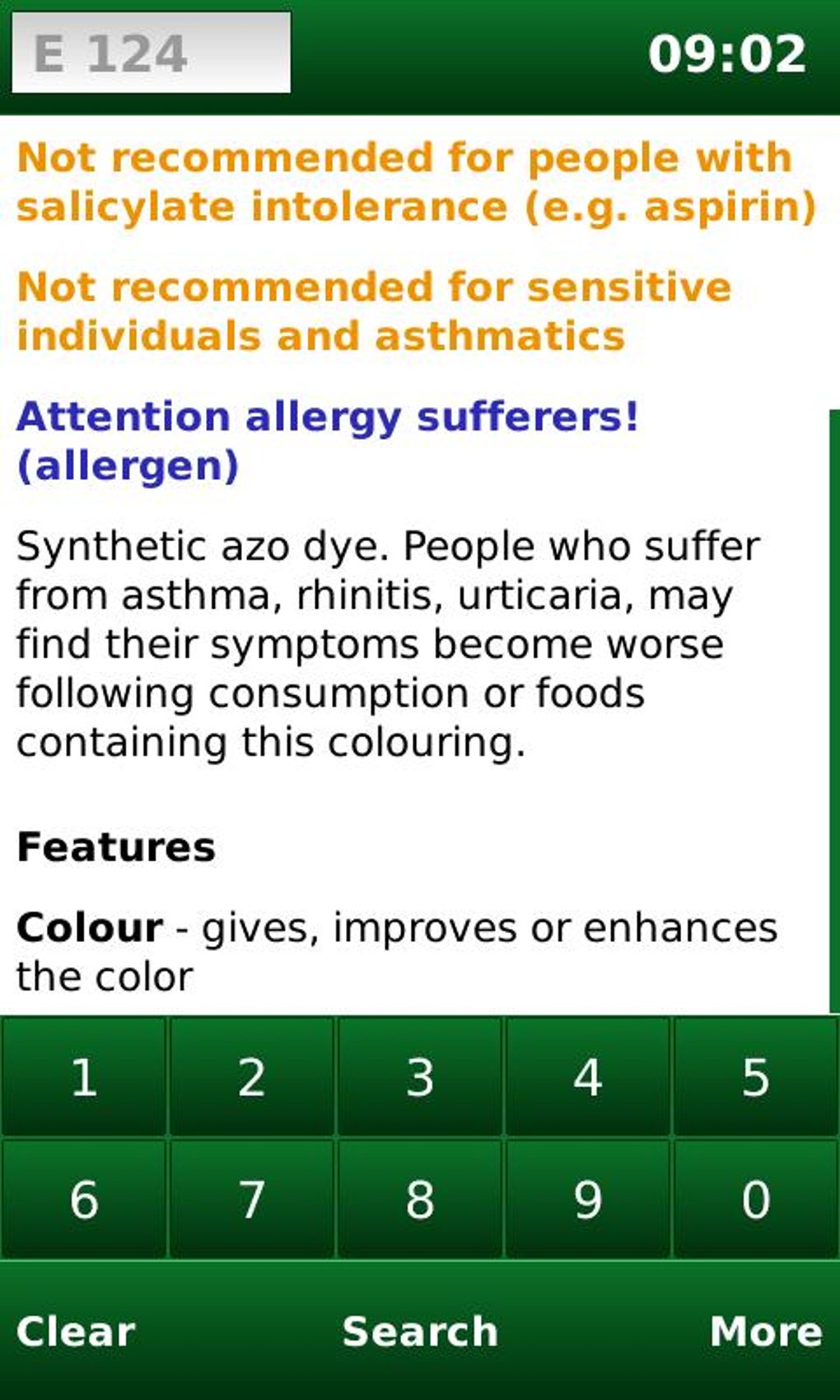 E-Codes Demo: Food Additives APK for Android - Download