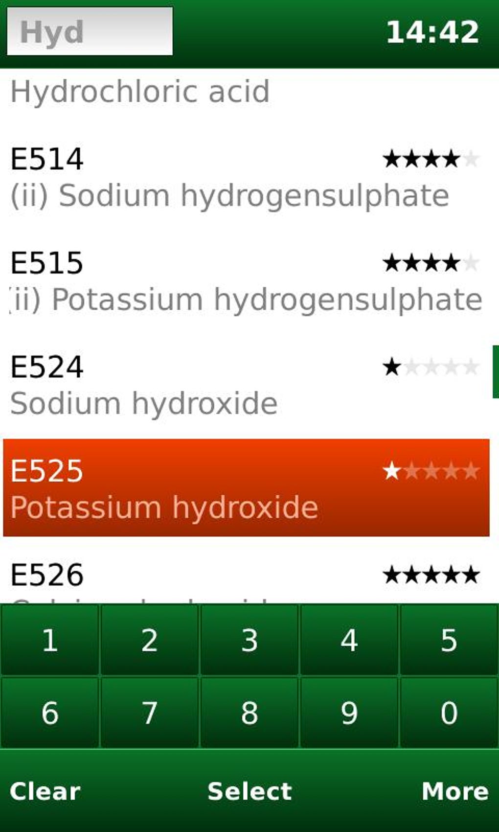 E-Codes Demo: Food Additives APK for Android - Download