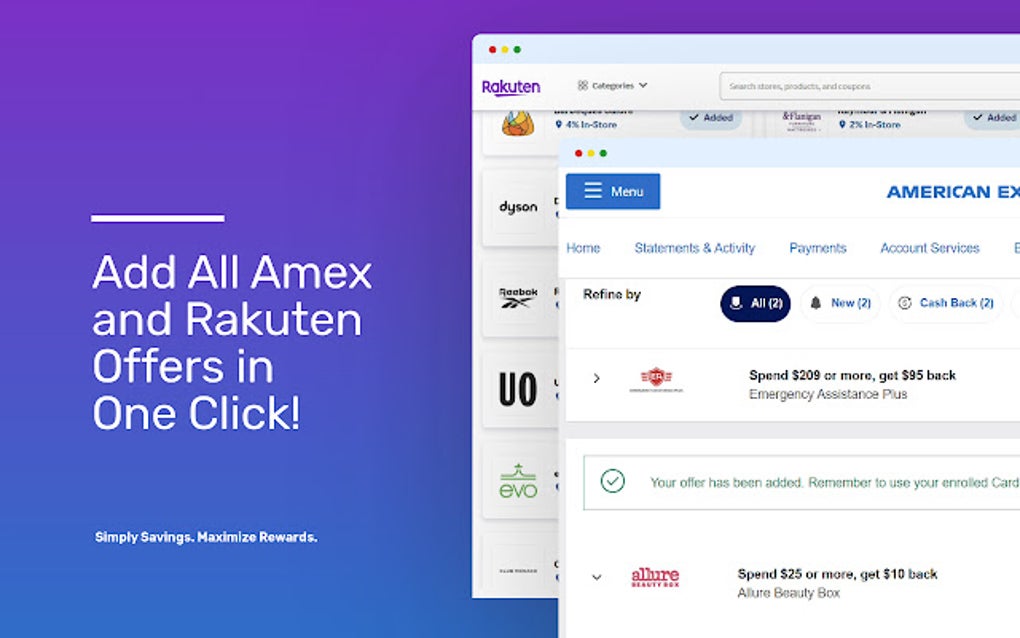 Auto Card Offers para Google Chrome - Extensión Descargar
