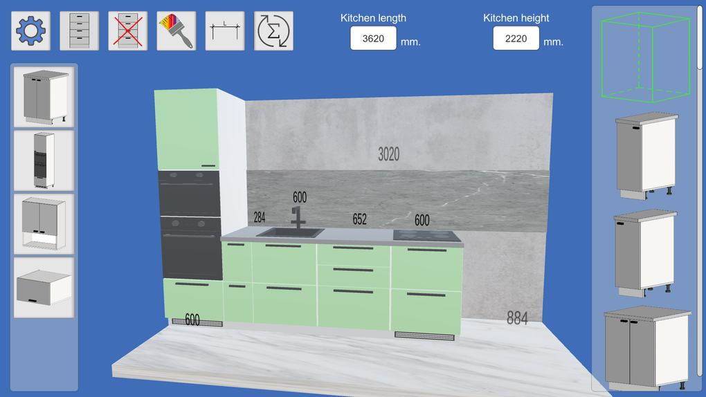 Kitchen Editor Line para iPhone - Descargar