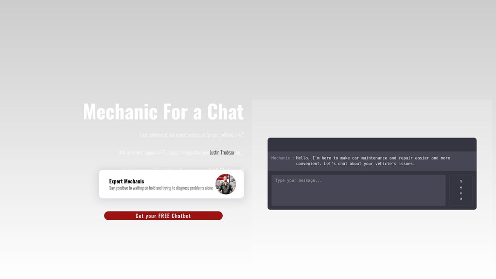 Mechanic For a Chat para AI Asistente de vida: evaluación, características y casos de uso