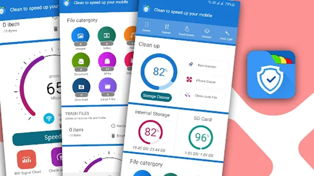 Clean junk to speed up mobile for Android - Download