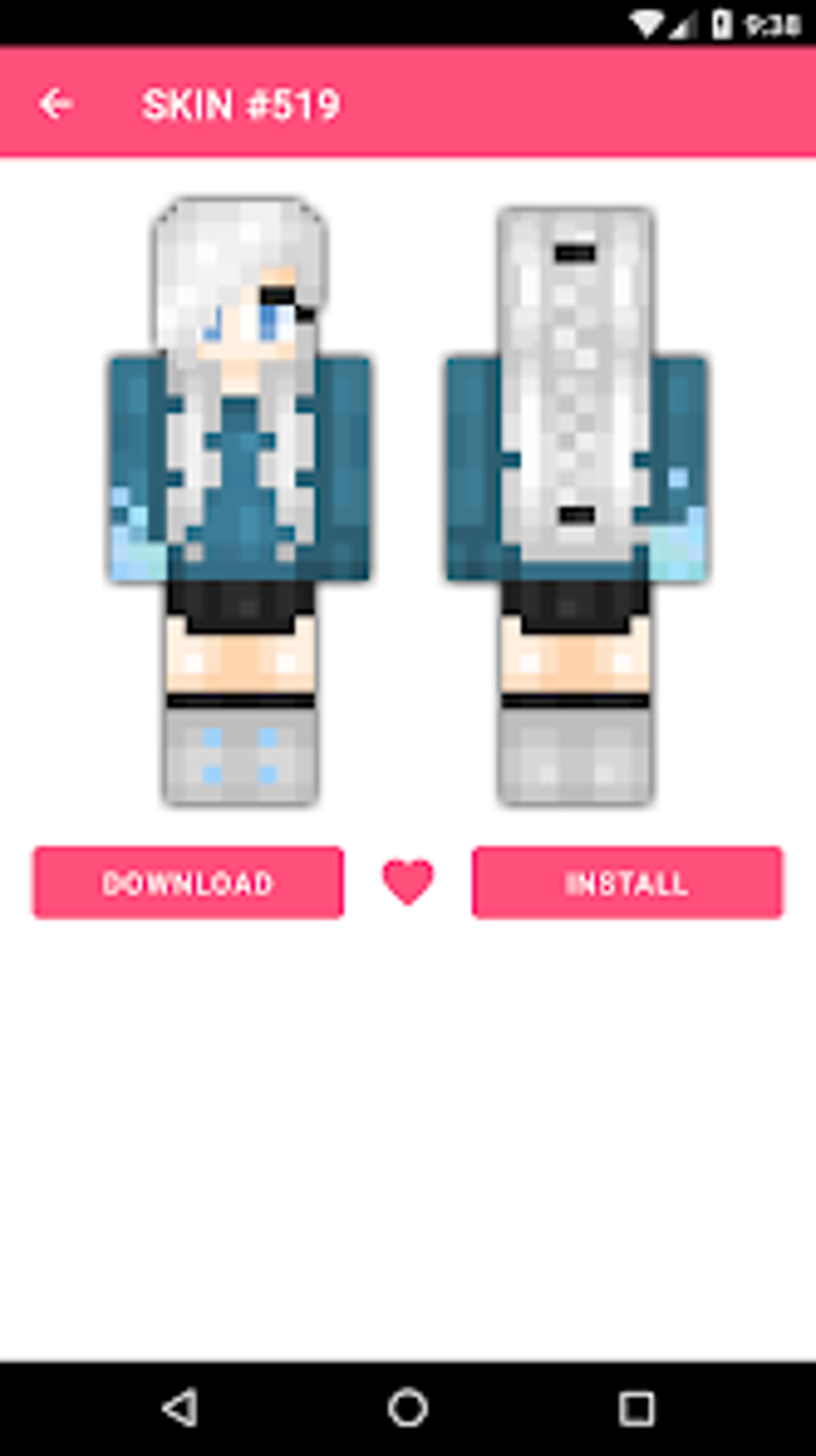 Android 용 Girls Skins for LokiCraft - 다운로드