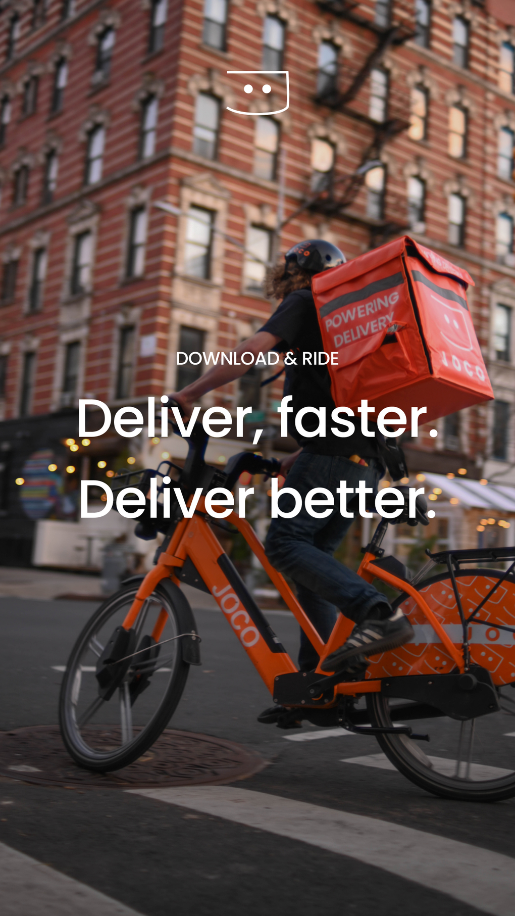 JOCO - E-bikes for Delivery para iPhone - Descargar