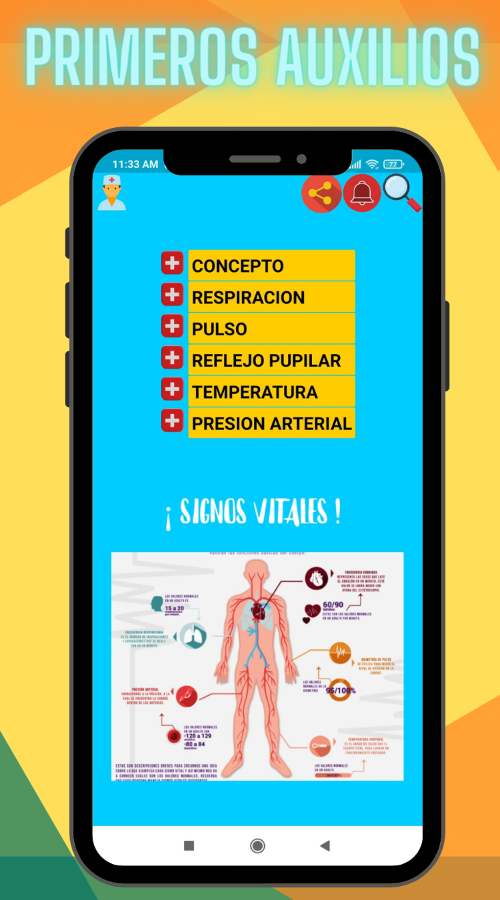 Curso de Enfermería Básica: Pr para Android - Descargar