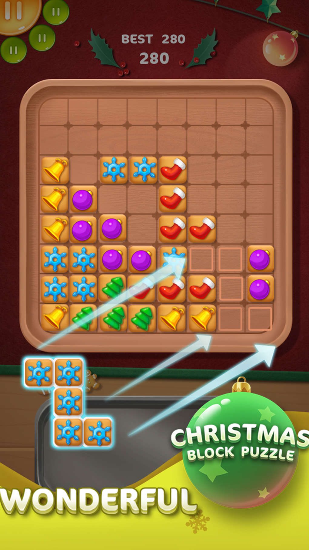 Christmas Block Puzzle for iPhone - Download