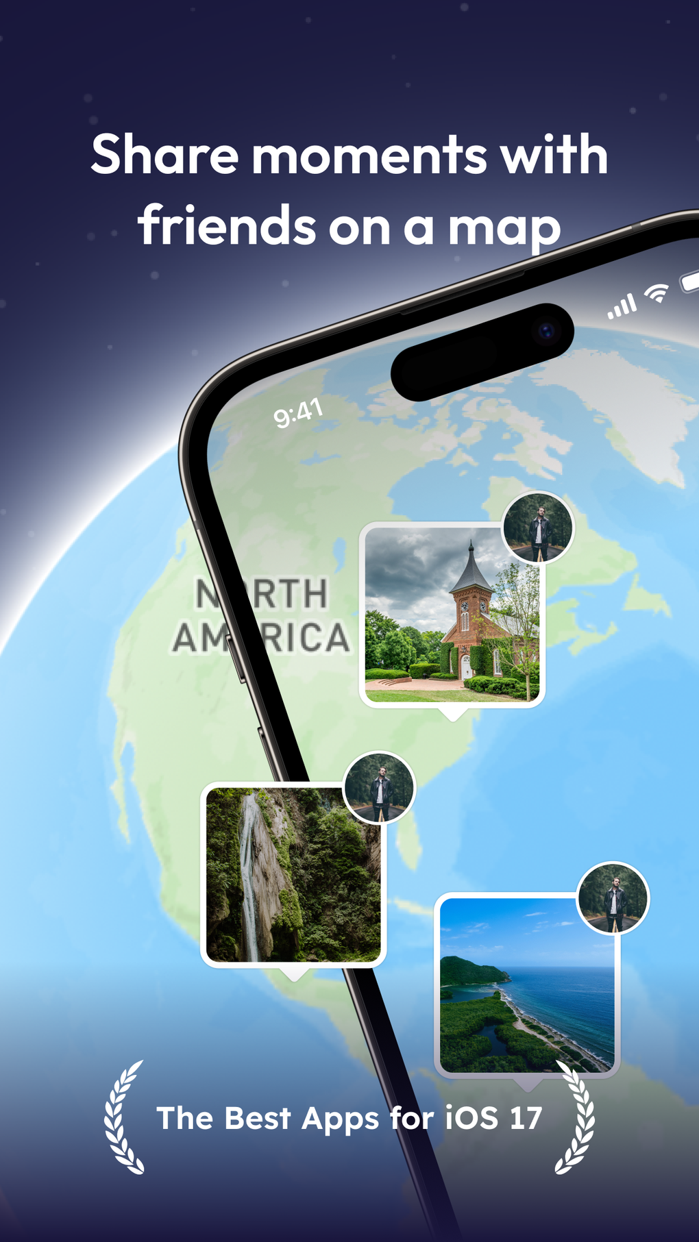 mapnow - moments on a map для iPhone — Скачать