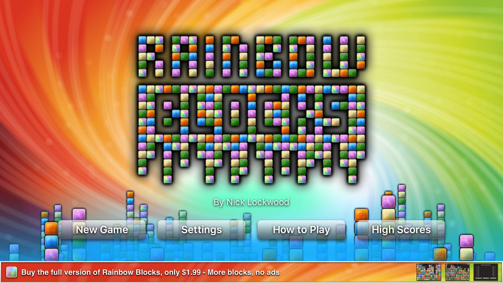 Rainbow Blocks Lite Edition para iPhone - Descargar