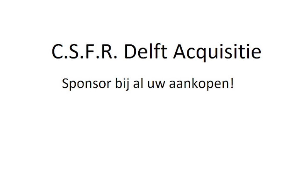 C.S.F.R. Delft Acquisitie para Google Chrome - Extensión Descargar