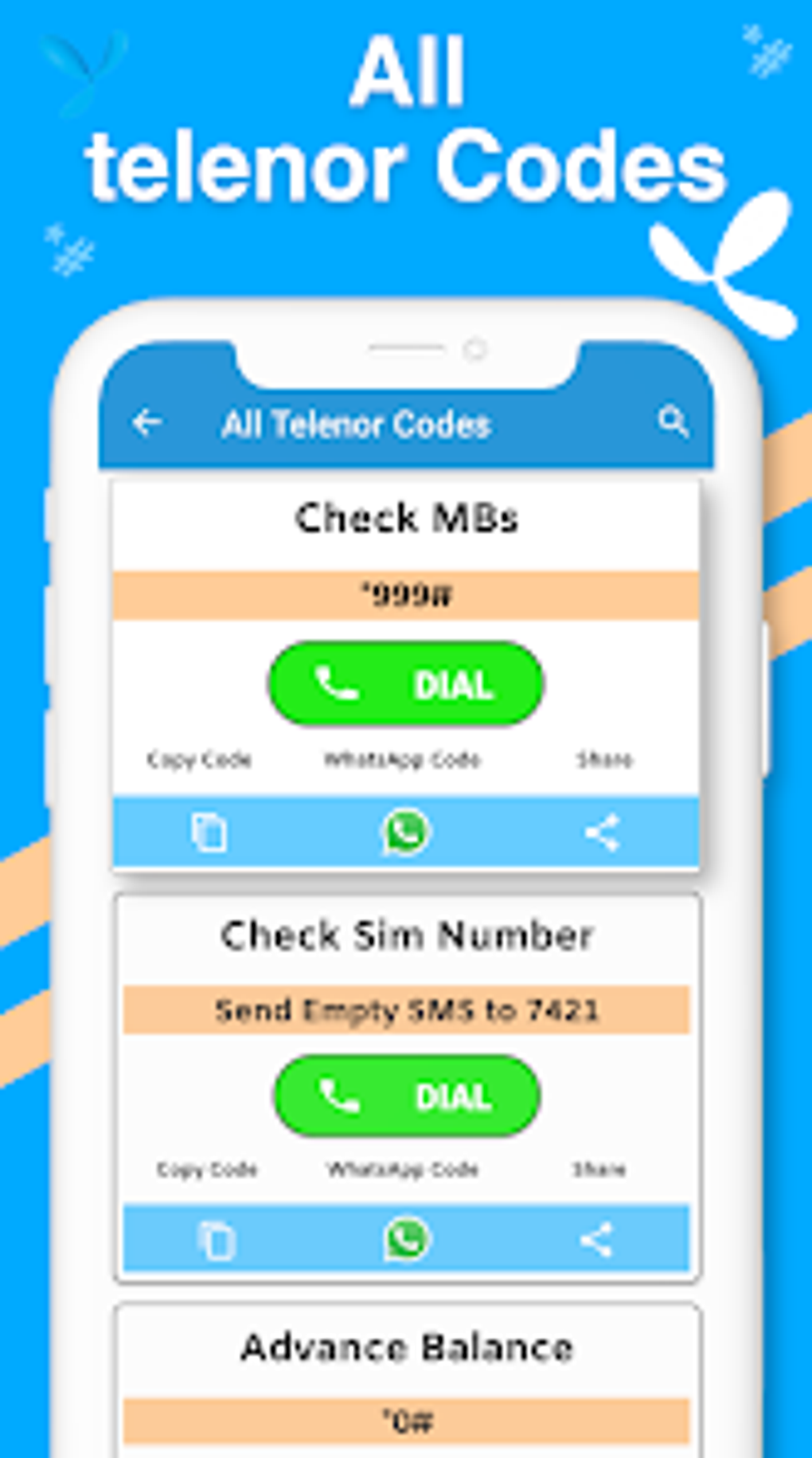 Sim Codes 2023 Pak Sim Codes Para Android Descargar