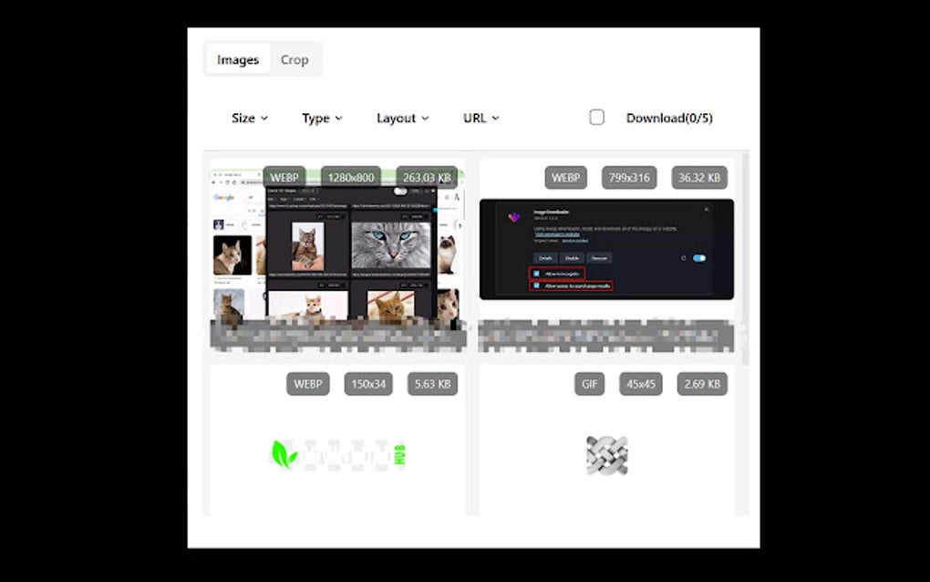 Image Cropper And Downloader para Google Chrome - Extensión Descargar