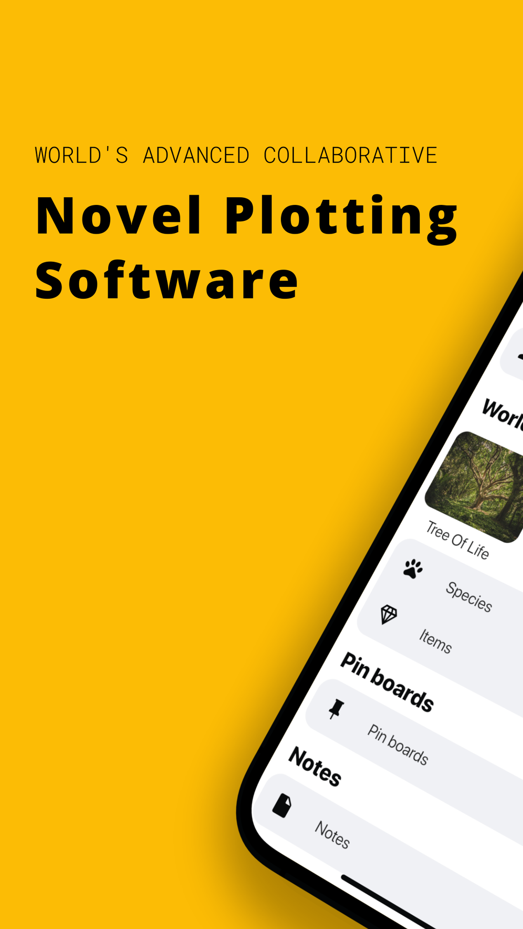 Fortelling - Writer Tools para iPhone - Descargar