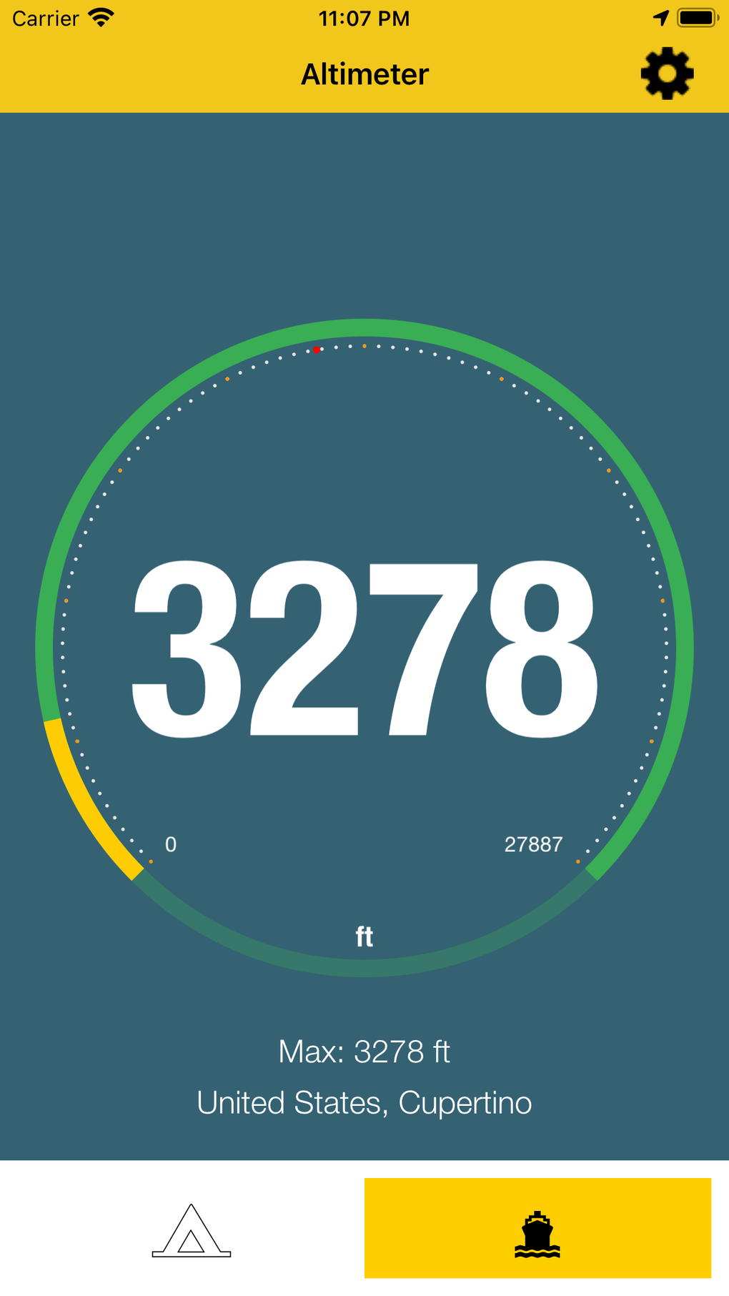 Alti-meter for iPhone - Download