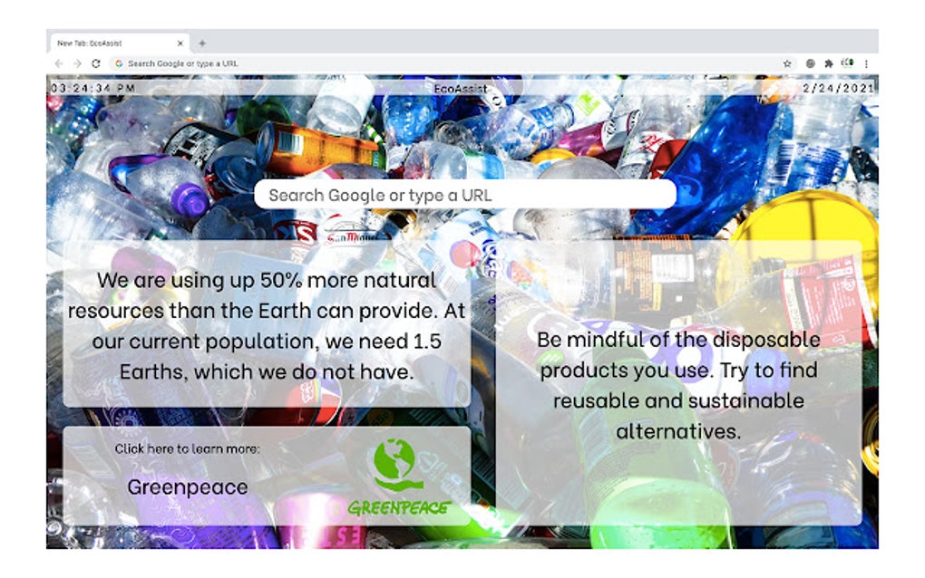 EcoAssist for Google Chrome - Extension Download
