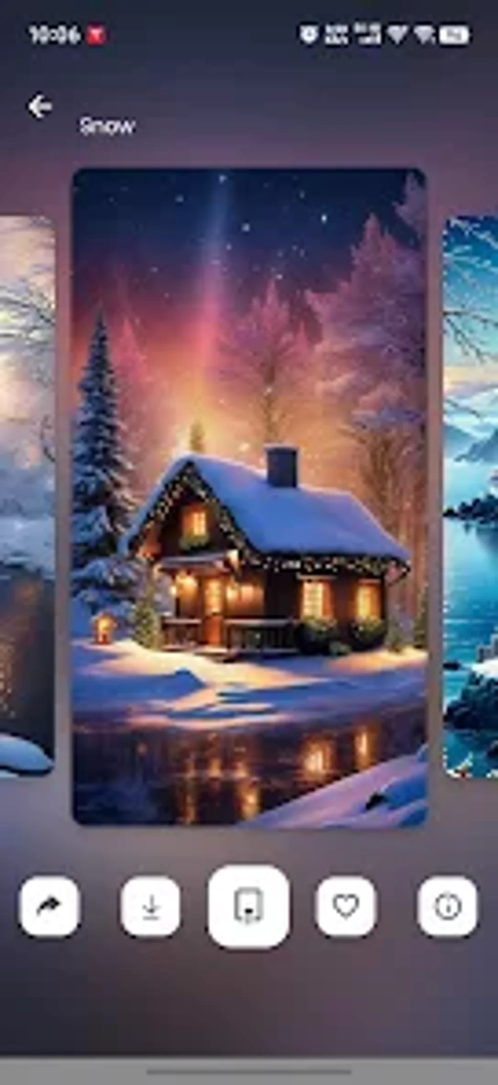 Android 용 Snow Live Wallpaper HD Winter - 다운로드