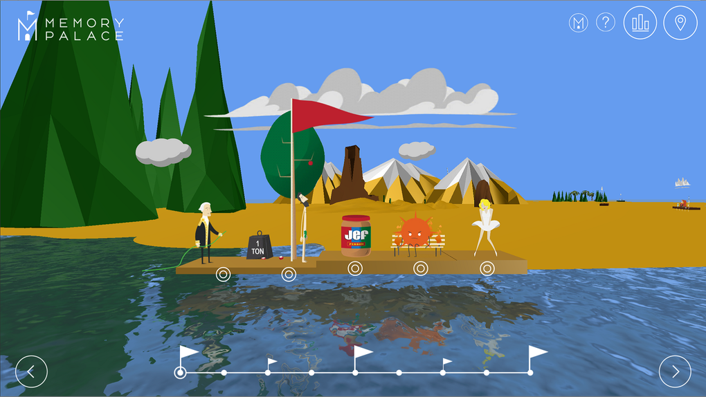 Memory Palace - US History para iPhone - Descargar