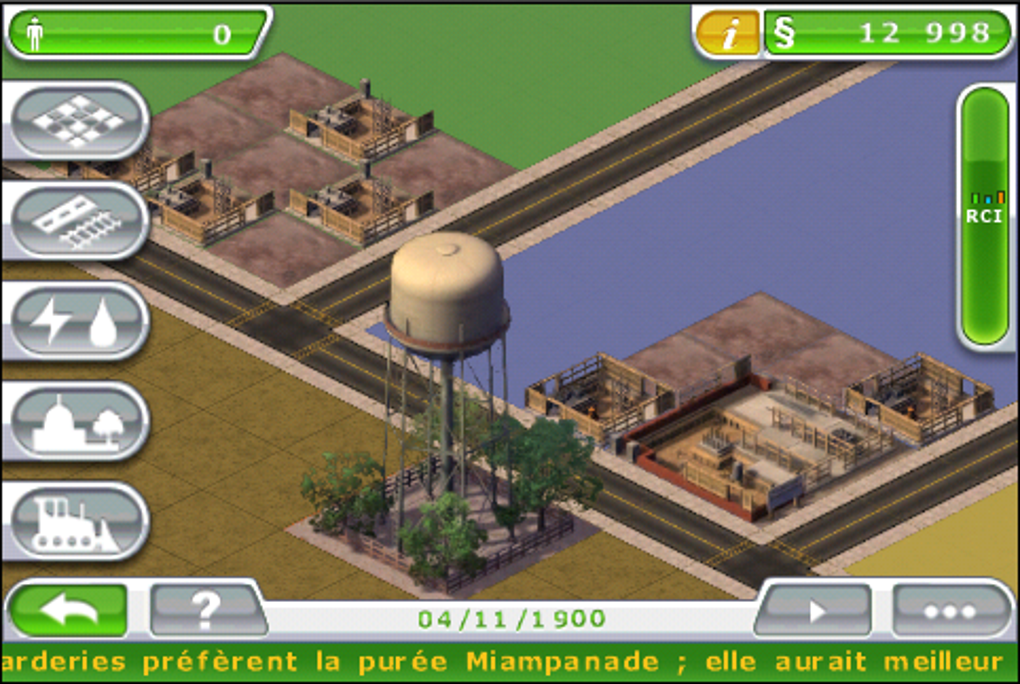 SimCity Deluxe Free pour iPhone - Télécharger