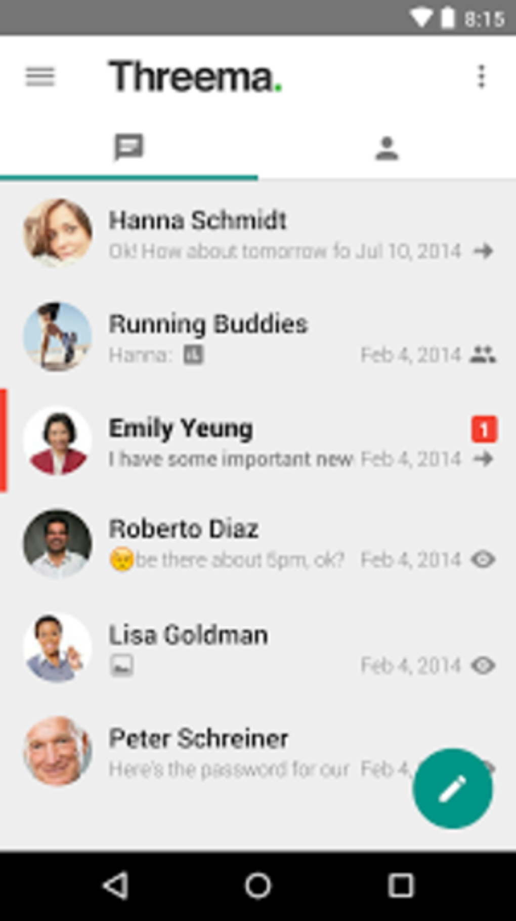 Threema. Secure and private Messenger for Android - Download