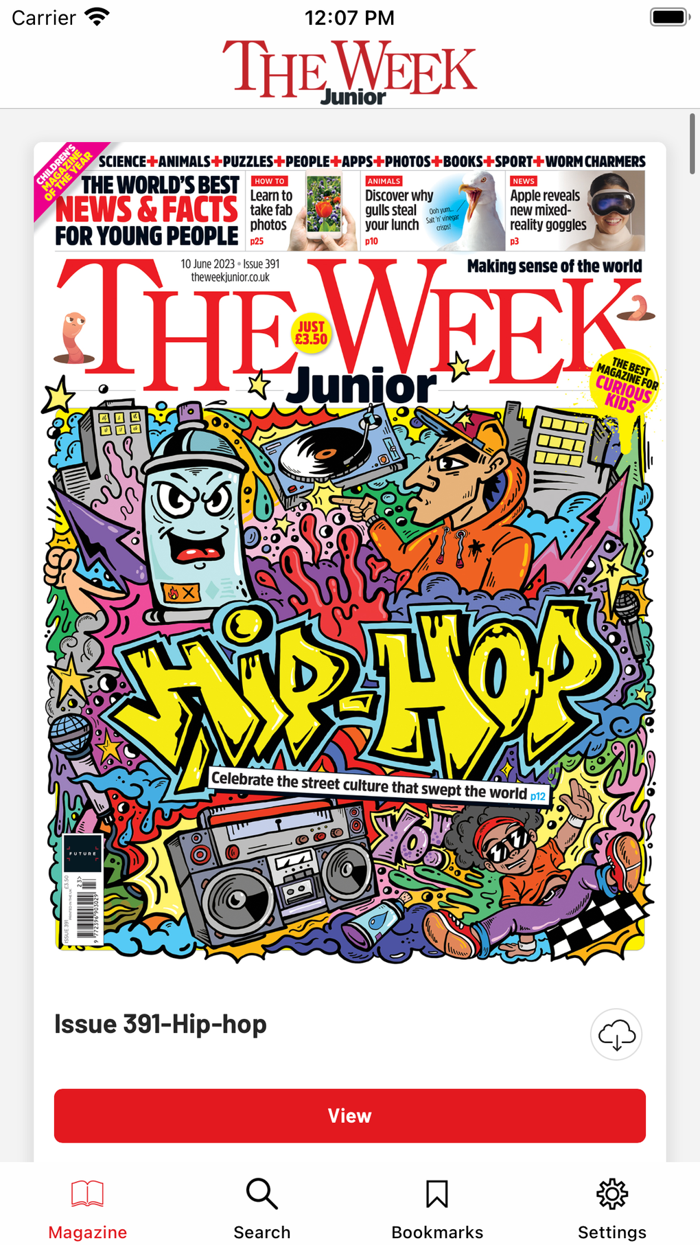 The Week Junior for iPhone - Download