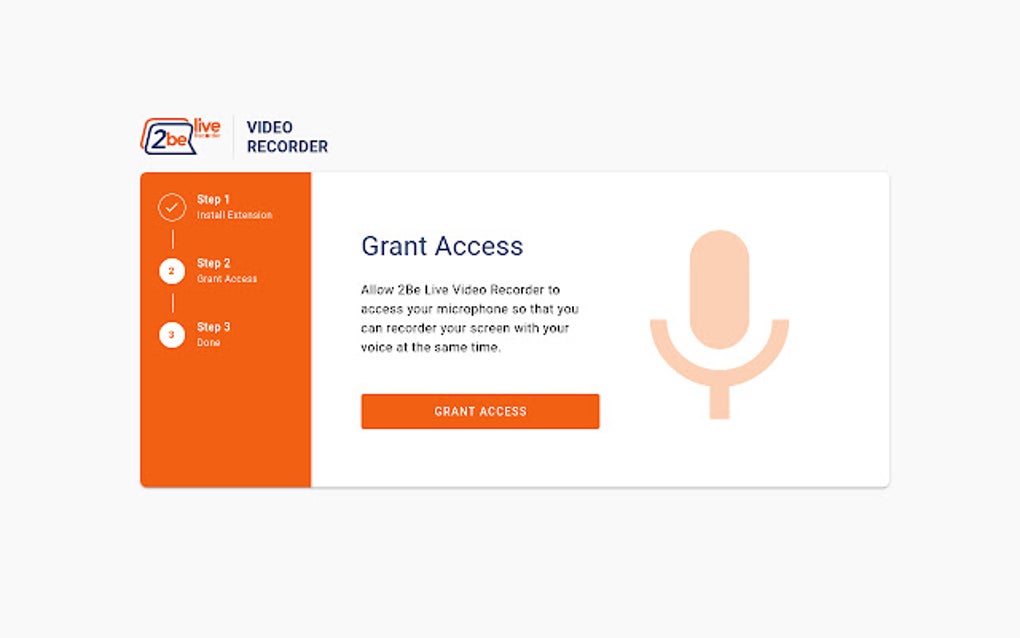 2be Live Recorder Google Chrome 용 - 확장 프로그램 다운로드
