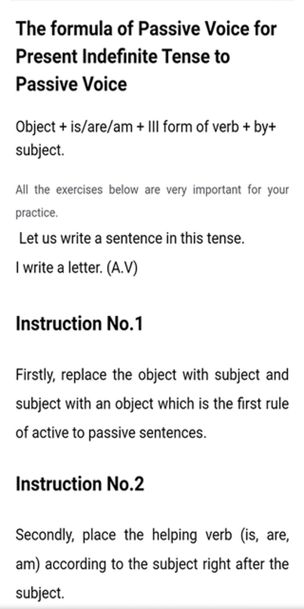 Active And Passive Voice APK Android 