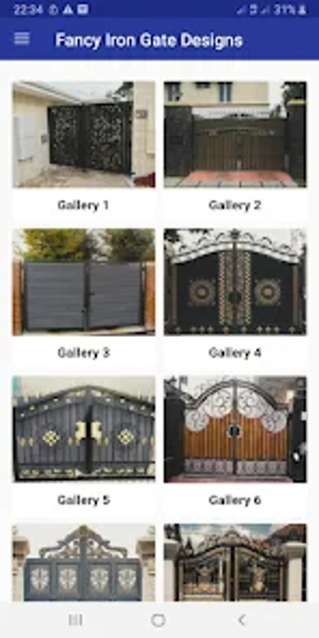 Android I in Iron Gate Design For Home ndir