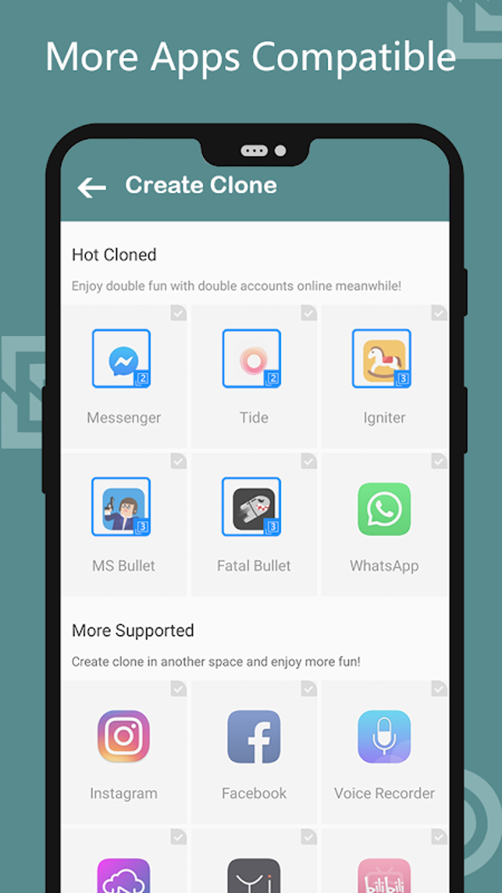 Dual Space-Powerful Parallel Multi Space&App Clone APK pour Android ... Dual Space-Powerful Parallel Multi Space&App Clone APK pour Android ...