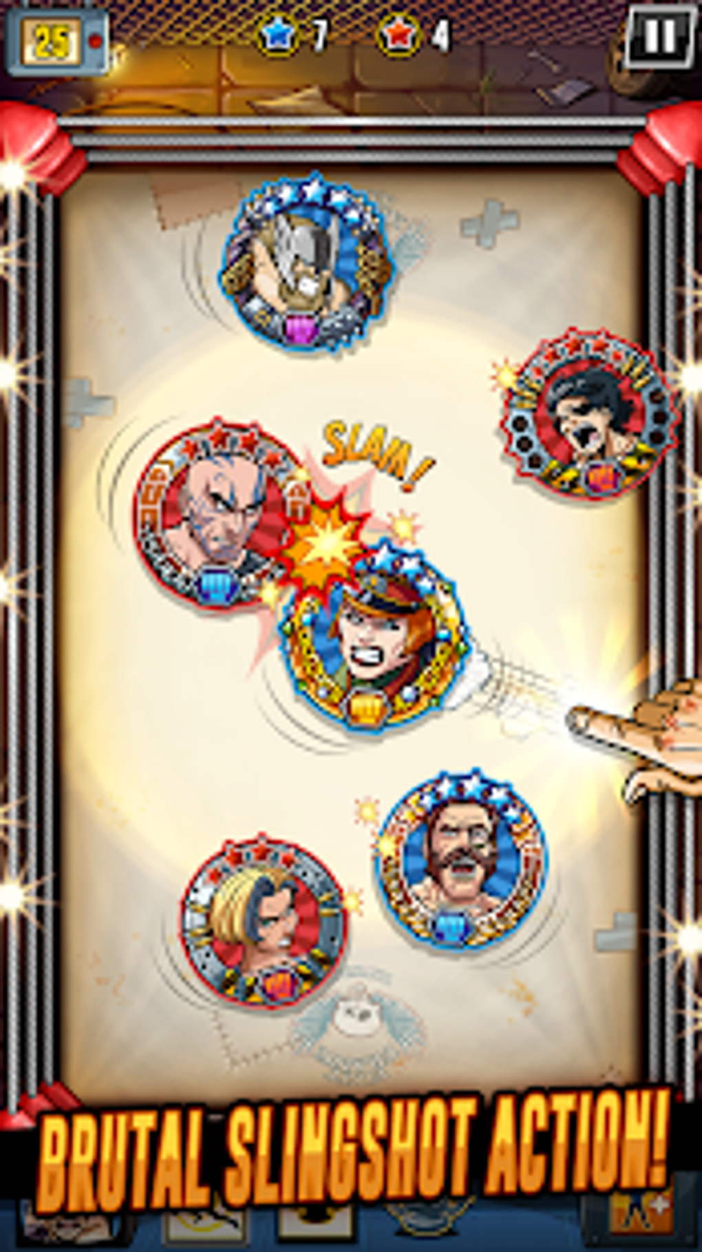 The Muscle Hustle: Slingshot Wrestling Game for Android - Download
