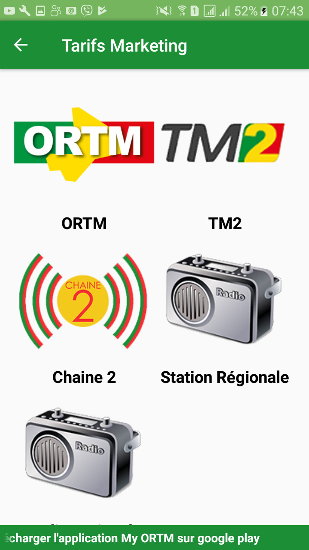 ORTM Officiel para Android - Descargar