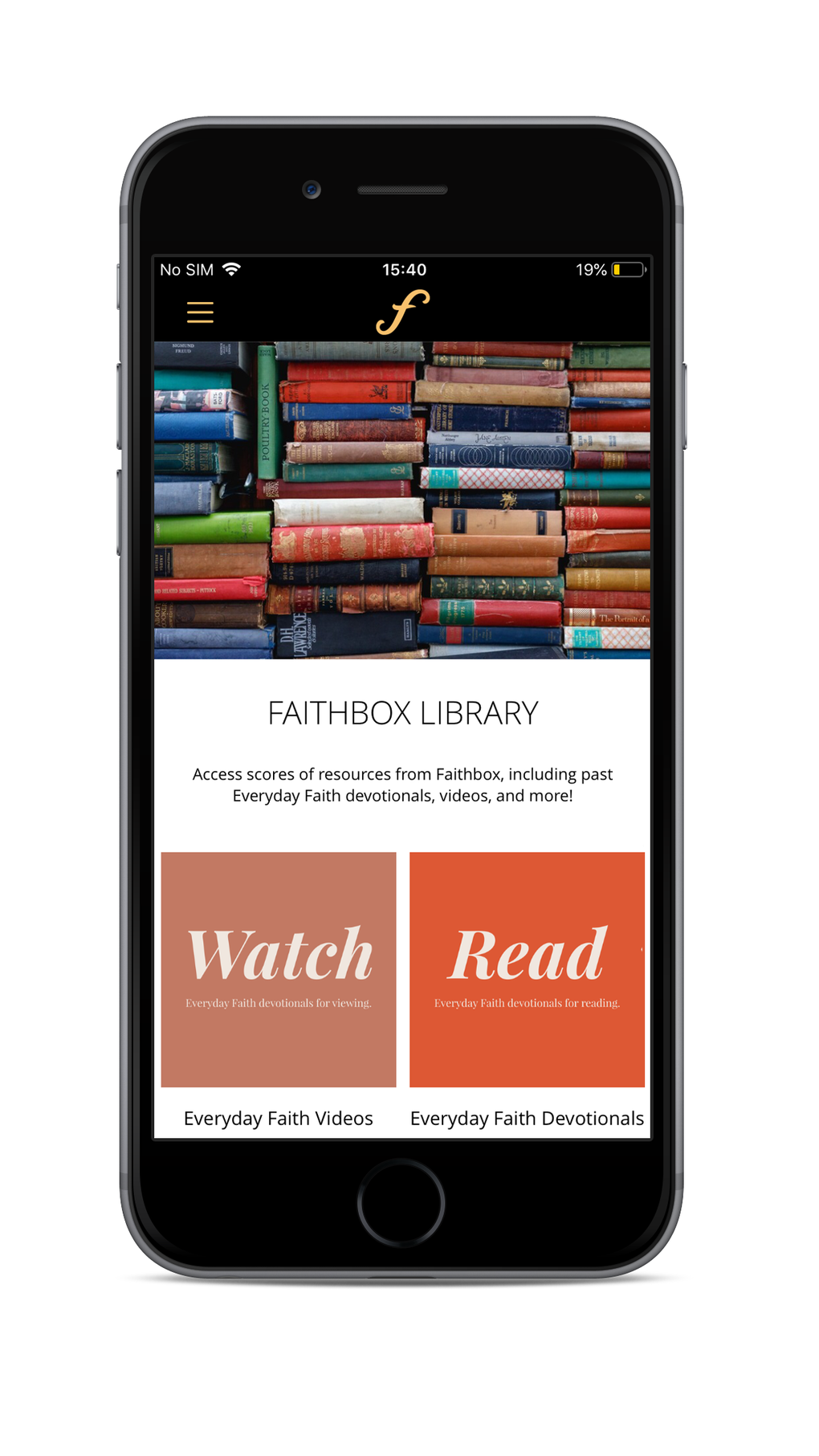 Faithbox para iPhone - Descargar